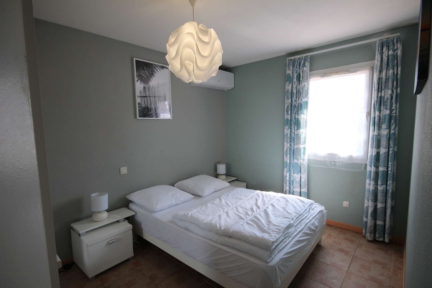 Agréable Maison De Vacances Climatisée, 2 Chambres Pour 5 Couchages, Résidence Securisee Avec... - Portiragnes