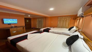 Quarto Triplo Standard | Wi-fi grátis, roupa de cama fornecida