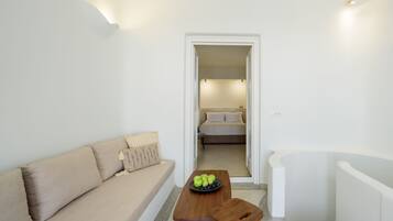 Apartamento luxo | Cozinha privada | Frigobar, micro-ondas, chaleira elétrica, torradeira