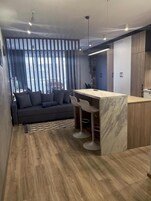 Apartamento | 1 quarto, secretária, secretária adequada para computadores portáteis