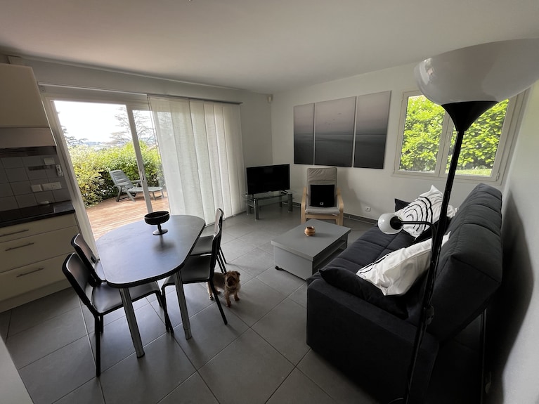 Appartement 45m² - Quartier Calme - 5 Min à Pied Du Lac - Grande Terrasse - Annecy