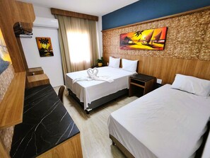 Apartamento Familiar | 2 quartos, secretária, Wi-fi grátis