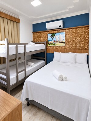 Apartamento Familiar | 2 quartos, secretária, Wi-fi grátis 