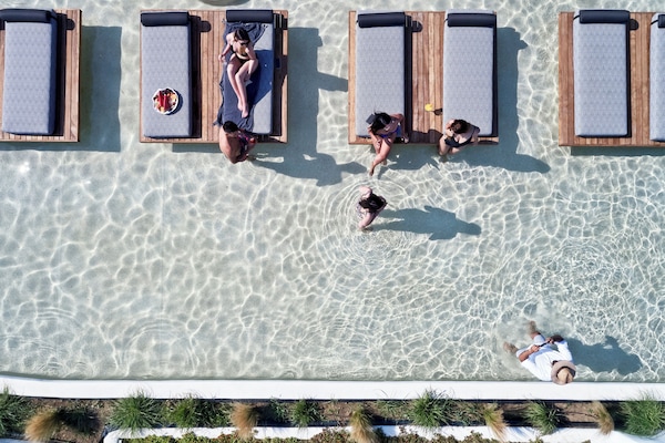 Terraço no piso superior