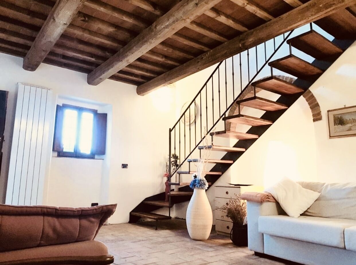 Tuscan Farmhouse Apartment On Two Levels With Sea View - Livorno