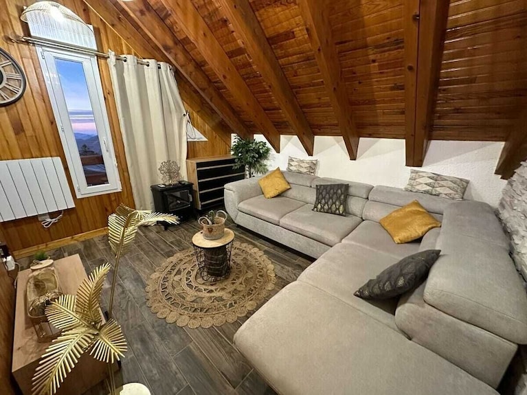 Superbe Loft Cocooning En Montagne Avec Balcon - Ariege