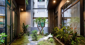 Quarto casal premier, 1 cama Queen | Terraço/pátio