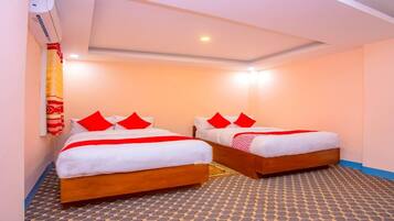 Quarto Duplo | Wi-fi grátis, roupa de cama fornecida