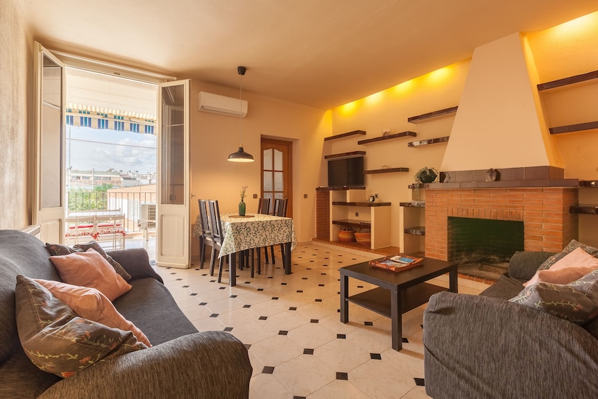 Holiday Apartment "Sant Pere" With Private Terrace, Balcony & Wi-fi - Premià de Mar