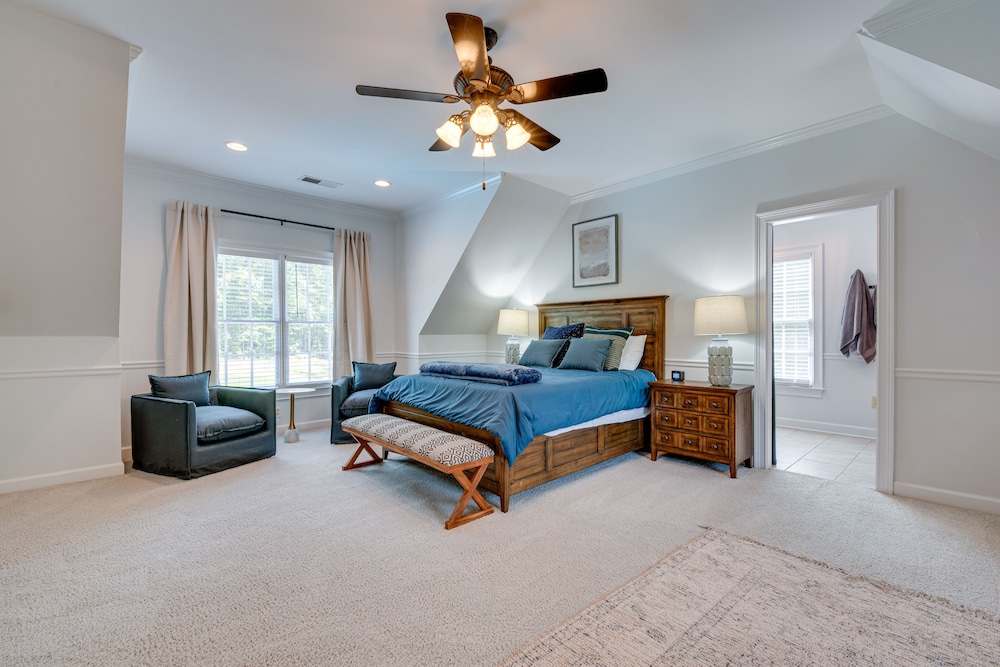 Newnan Vacation Rental W/ Pool & Pickleball Court! - Lake Margaret, Newnan