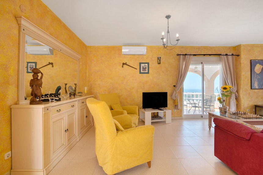 Casa De Vacaciones 'Chalet Tossal Gros' Con Vistas Al Mar, Wi-fi Y Aire Acondicionado - Gandía