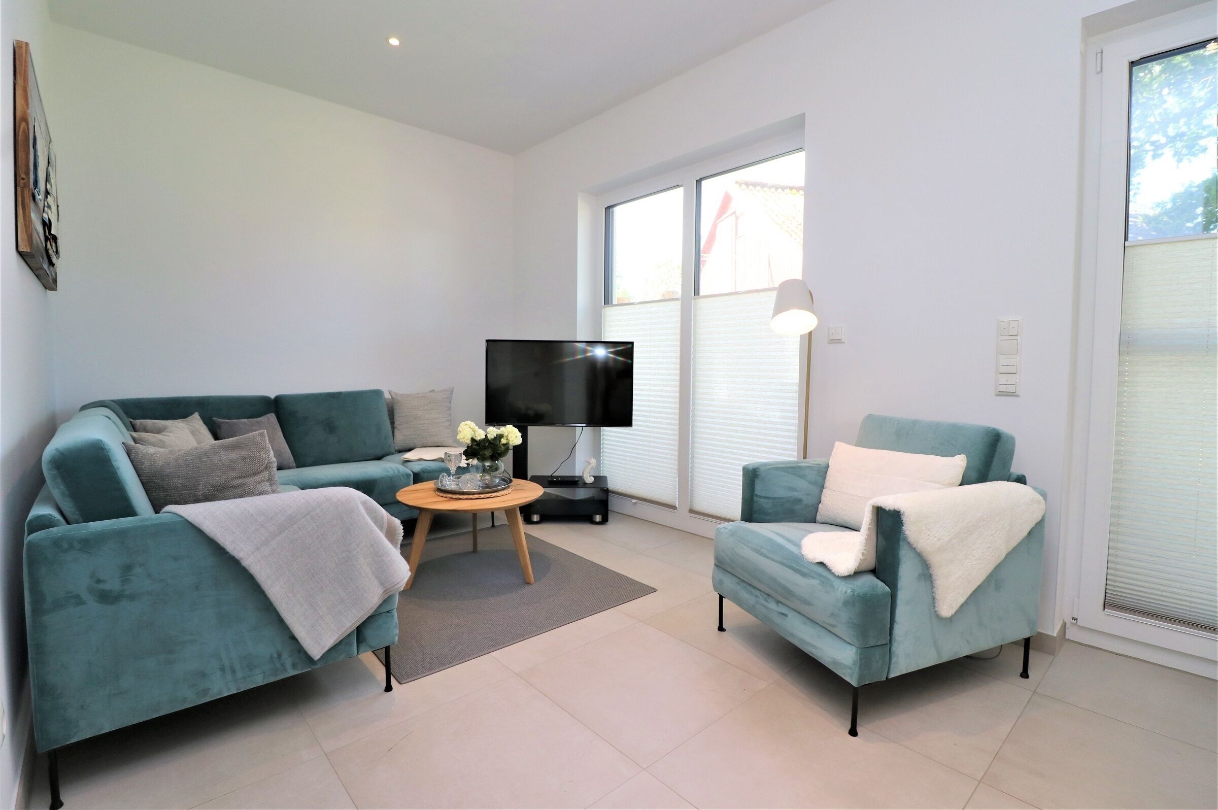 Großzügige Doppelhaushälfte Mit Sauna Nur Wenige Schritte Zum Strand - Dierhagen