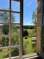 Chambre de la Comtesse | Vista para o parque