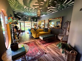 Sala de estar do lobby