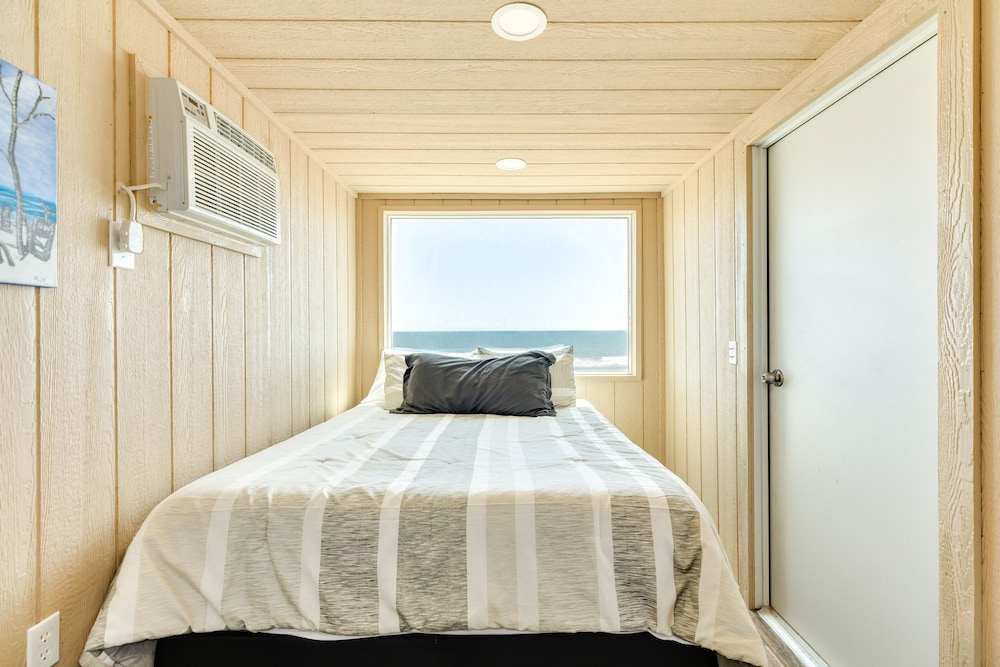 NEW Seagull Shipping Container Beachfront Home for 6 on Sargent Beach ...