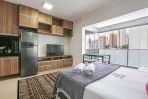 Apartamento | 1 quarto, escrivaninha, Wi-Fi de cortesia