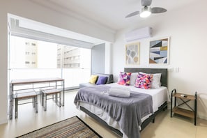 Apartamento | 1 quarto, secretária, Wi-fi grátis 