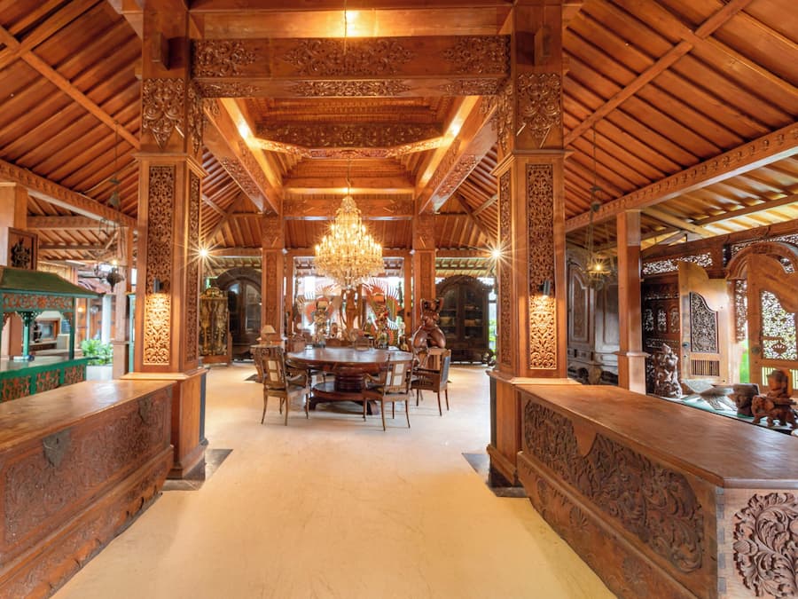 Sala de estar do lobby