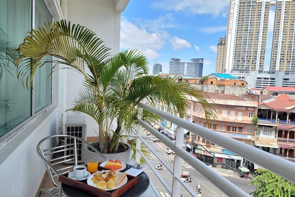 Quarto Duplo Deluxe | Terraço/pátio interior