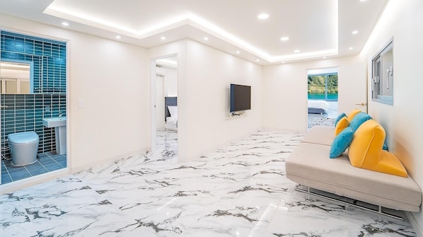 Quarto Básico, 3 quartos (JHFullhouse(PoolVilla)) | 1 quarto, Wi-fi grátis