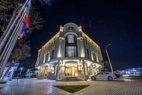 Fachada do alojamento. Corner Hotel Tashkent