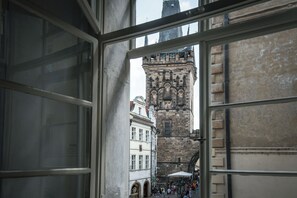 Vista para a cidade desde o alojamento