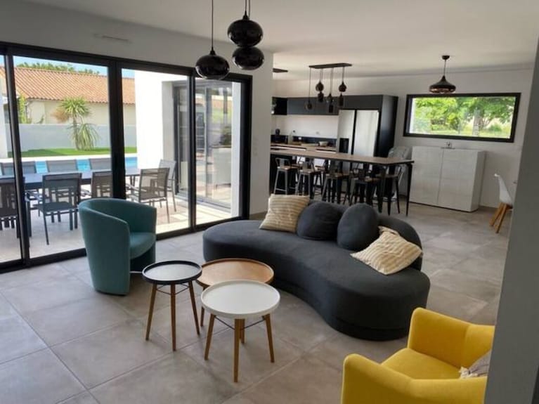 Maison Neuve Avec Piscine Chauffée Pour 8 à 10 Personnes, Quartier Calme - Saint-Palais-sur-Mer