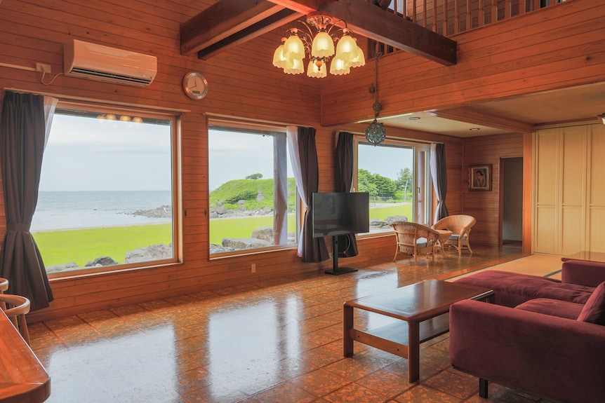 Ocean View Akita Sunset/sea View Villa St. Kilda For Rent - 사카타시