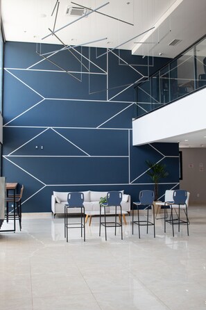 Sala de estar do lobby