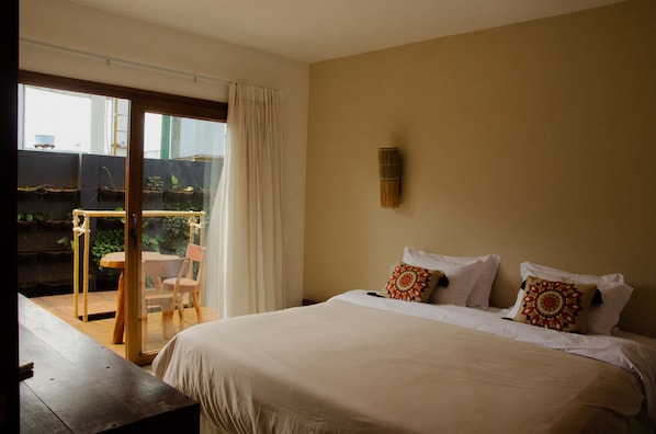 Suíte | 1 quarto, quartos à prova de som, roupa de cama