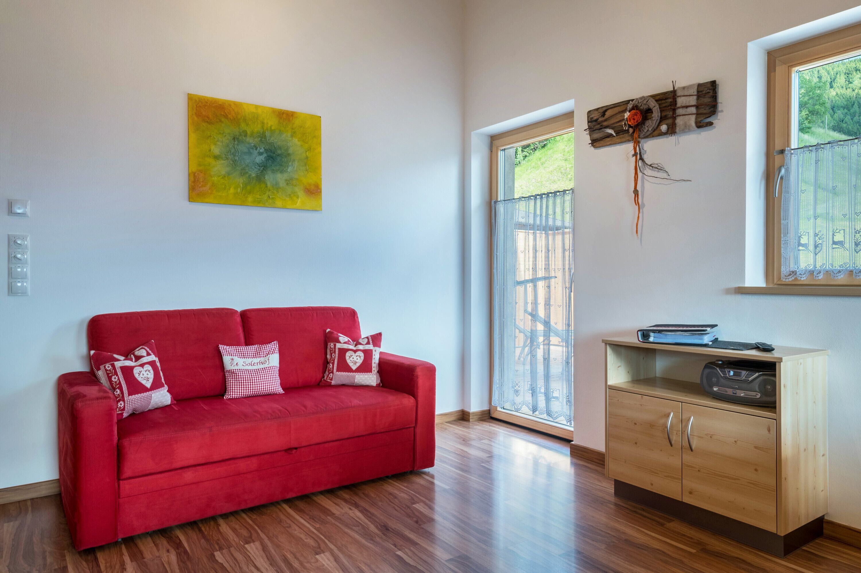 Ferienwohnung 'Solerhof Terrasse' Mit Bergblick, Privater Terrasse Und Wlan - Sankt Ulrich