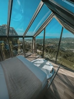 1 quarto, roupa de alta qualidade, minibar, secretária