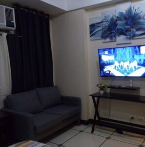 Suite-Estúdio Básica | Cortinas/cortinados opacos, ferro/tábua de engomar, Wi-fi grátis 