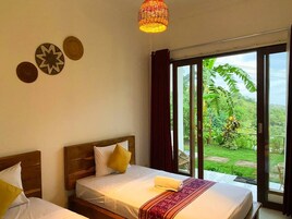 Quarto Deluxe, 1 cama individual, vista para a montanha | 1 quarto, camas de colchão pillowtop, com decoração personalizada 