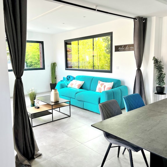 Villa Canopée 6p - Piscine Chauffée/fibre/clim - Biganos