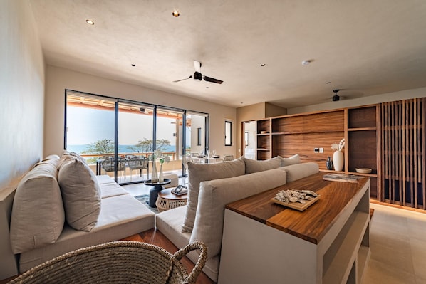 Apartamento em Condomínio Fechado, várias camas (3009 - Amanecer E3) | Sala de estar