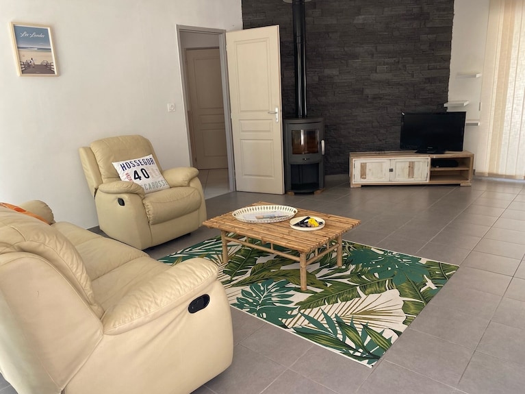 Villa Biscarosse Lac - Située Dans La Forêt De Pins à 500m Du Lac - Sanguinet