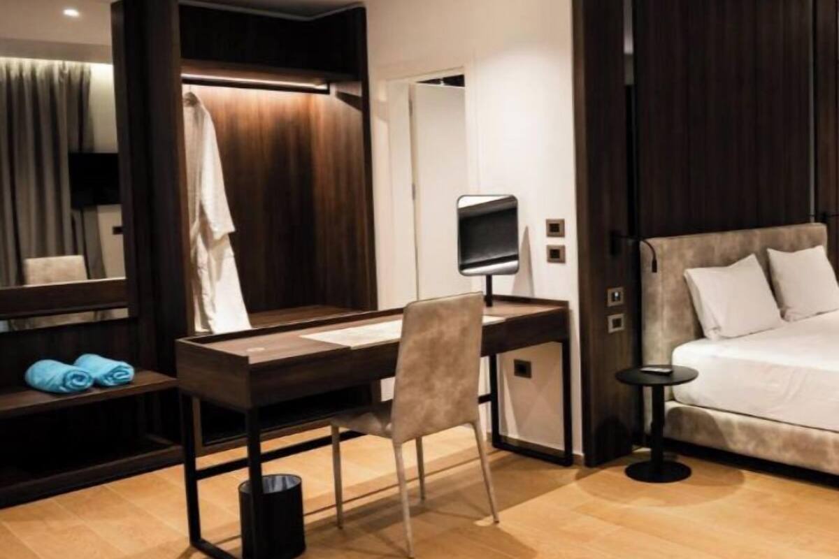 Roupa de alta qualidade, camas de colchão Select Comfort, minibar