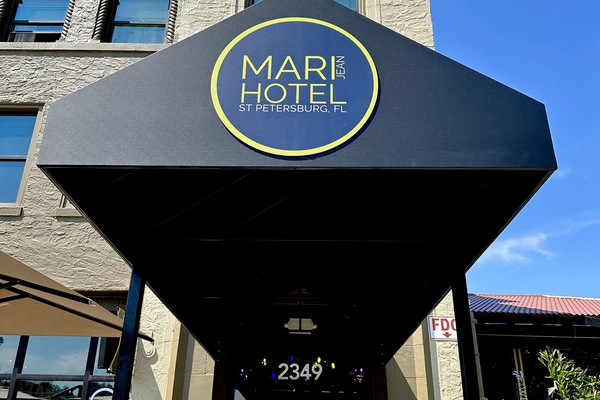 Entrada da propriedade