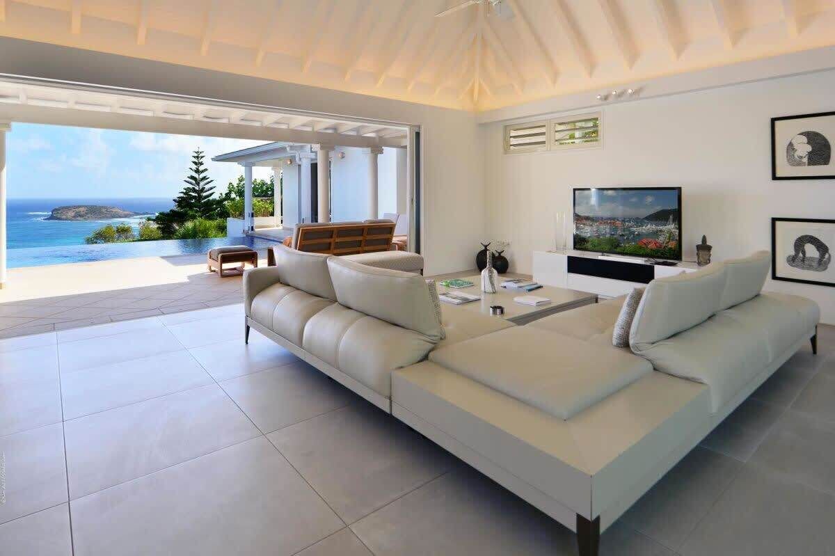 Villa Bel Ombre Is A Beautiful 3 Bedroom Villa With A Bedroom View On The Sea. - Saint Barthélemy