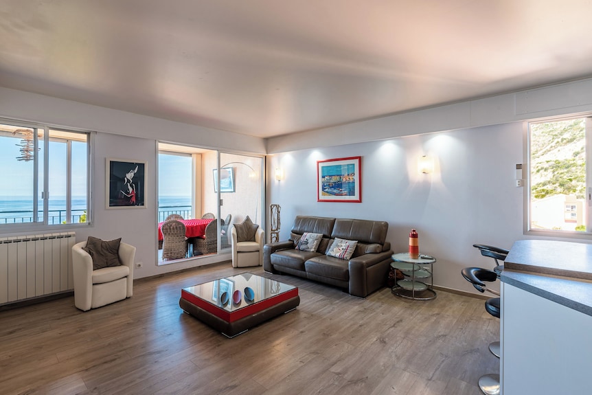 Apartamento 'Standing Climatisé Vue Mer' Con Vistas Al Mar, Wi-fi Y Aire Acondicionado - Ajaccio