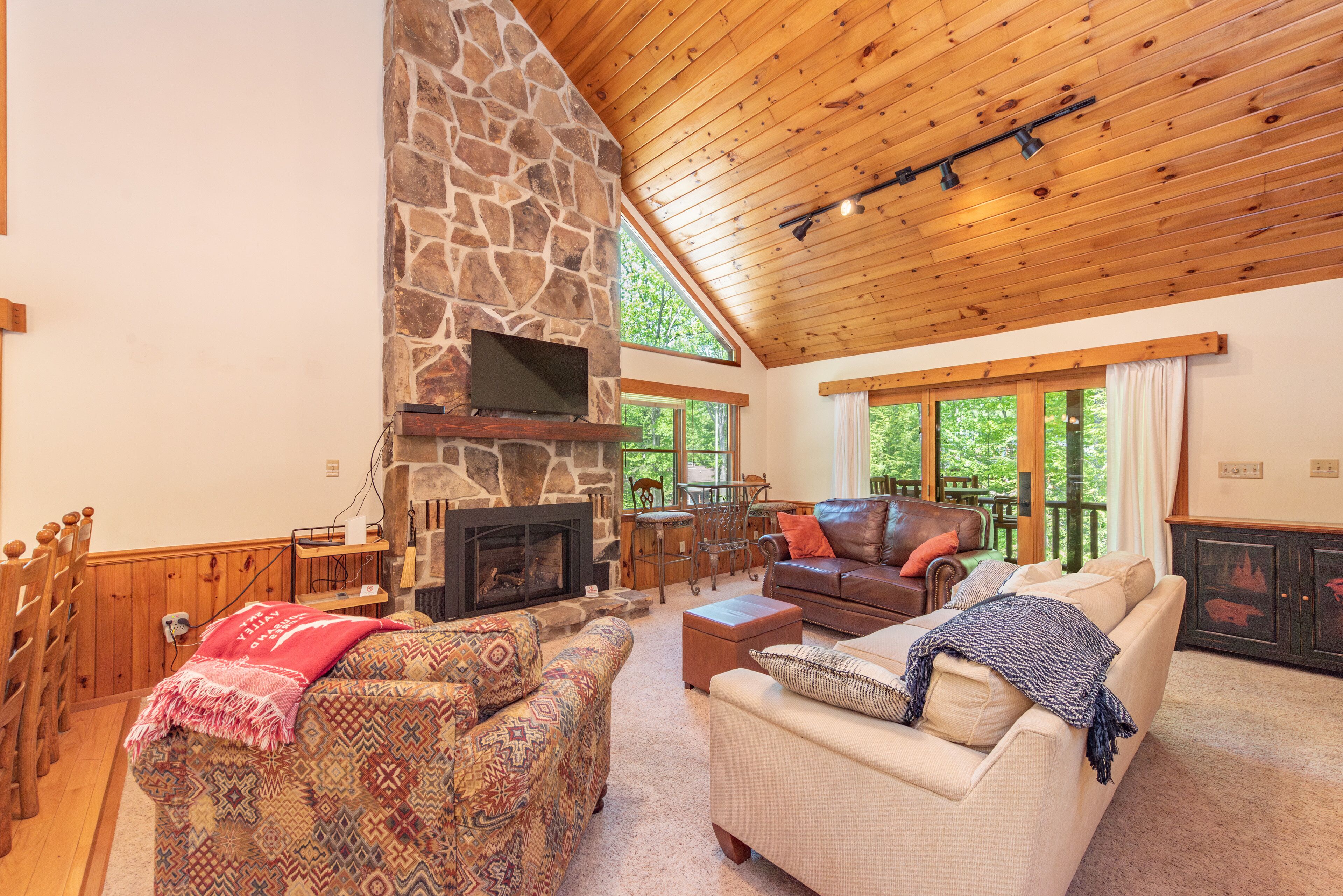 Private Dog Friendly Mountain Cabin W/ Hot Tub - 奧克蘭