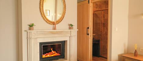 Quarto Deluxe | 1 quarto, roupa de alta qualidade, edredões de penas, minibar