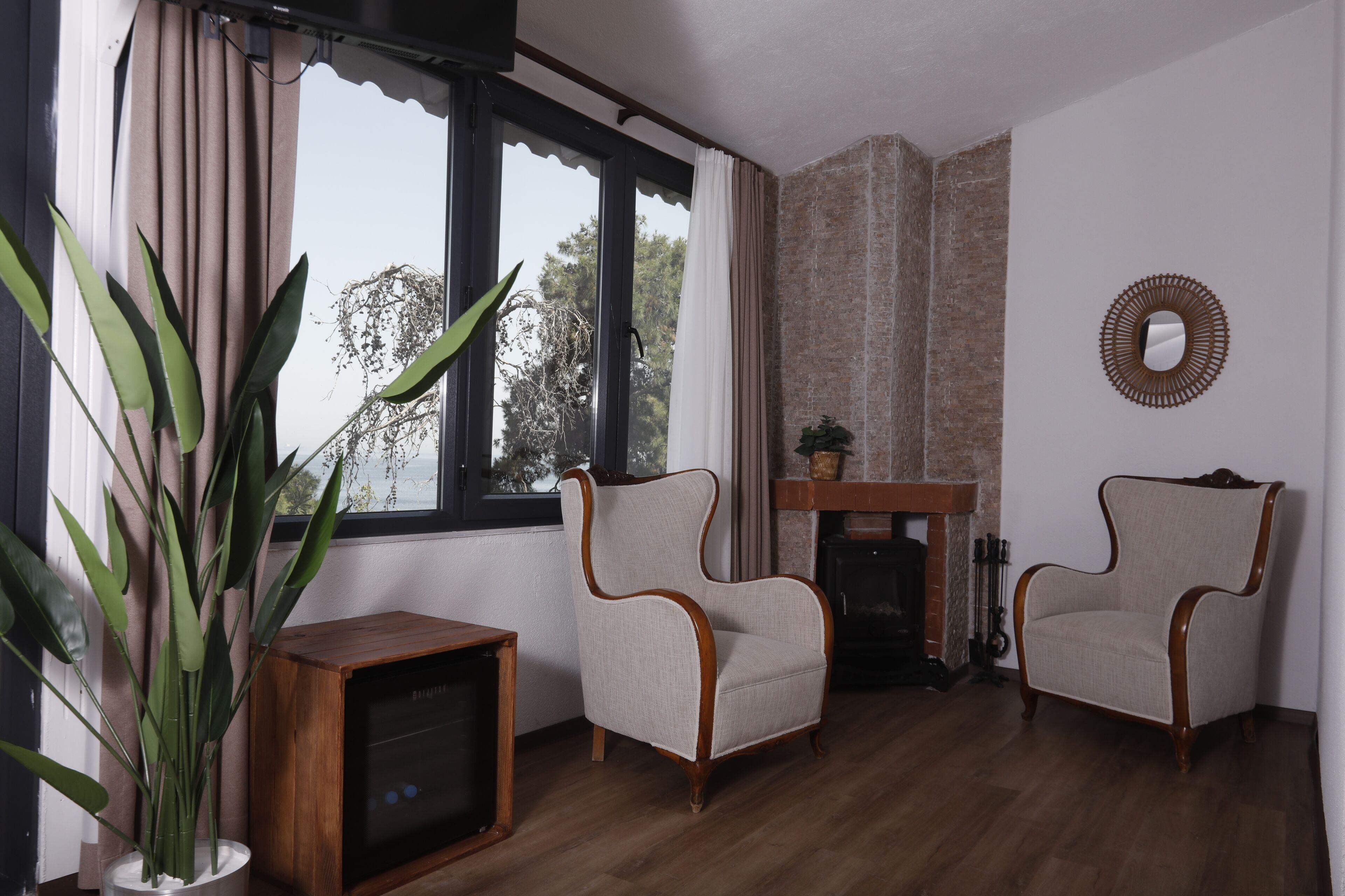 Quarto Executivo, 1 cama de casal, vista para o mar | Roupa de alta qualidade, edredões de penas, minibar 