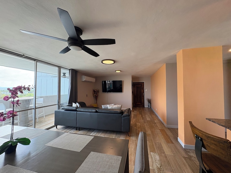 Condo Nappa San Juan Oceanview, Isla Verde Beach, 26 Ft Balcony Overlooking City - San Juan