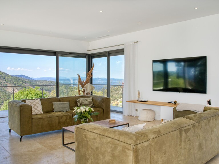 Villa De Luxe Avec Vue Imprenable Et Piscine - La Garde-Freinet