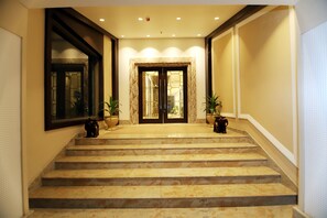 Entrada do alojamento