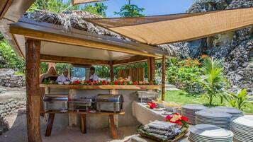 Refeições ao ar livre