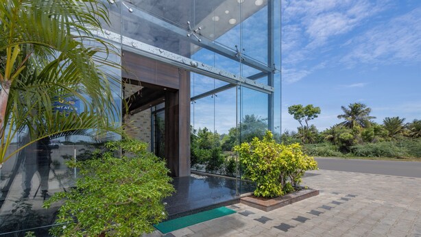 Entrada da propriedade