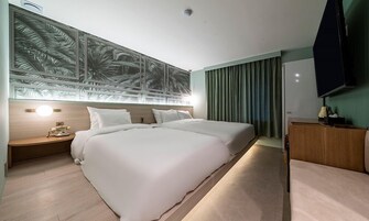 Quarto duplo superior | Roupas de cama premium